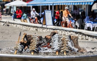 Sardines in Malaga - In Search of the "Best Espeto"